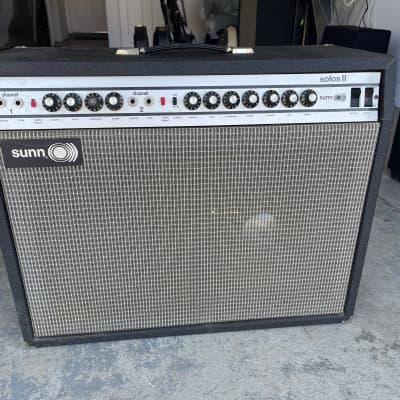 Sunn Solos II 1970s - Black | Reverb