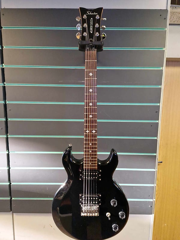 Schecter S-1 Diamond Series Black 1999 Electric Guitar | Reverb Canada