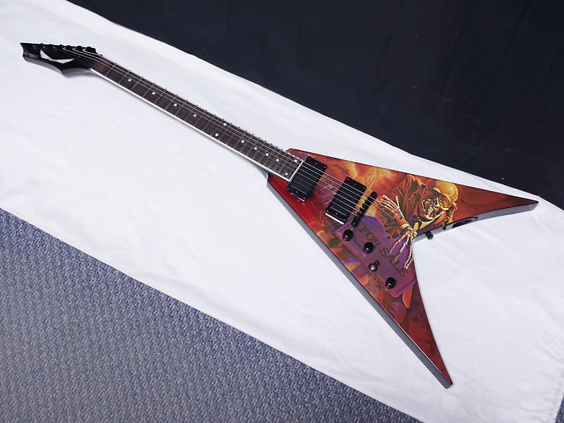 DEAN Dave Mustaine VMNT V LEFTY electric GUITAR Peace Sells | Reverb