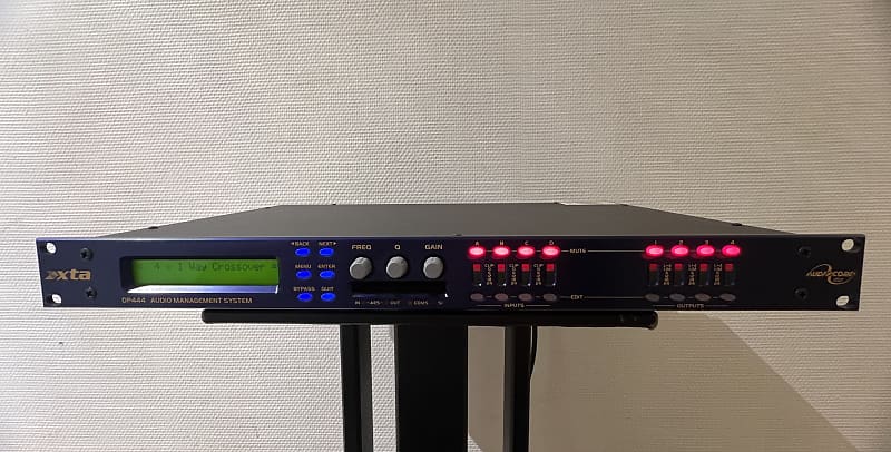 XTA DP444 with 4-in 4-out Signal Processor | Reverb