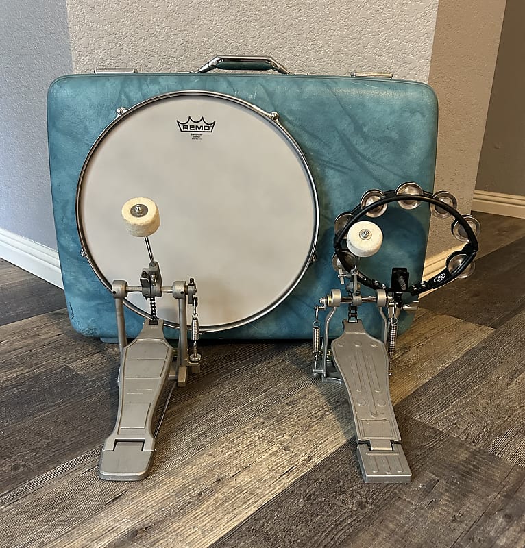 “UNDERTOW” busker style suitcase drum by Vintage Suitcase | Reverb