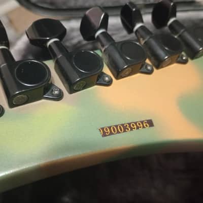 ESP LTD EXP 300 1999 - Custom Paint Camo | Reverb