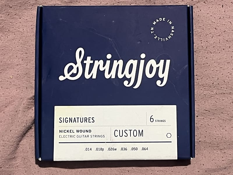 Stringjoy Signatures 2024 - Custom Heavy Gauge - Nickel Wound | Reverb