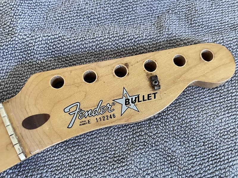 1982 Fender Bullet neck maple USA american | Reverb