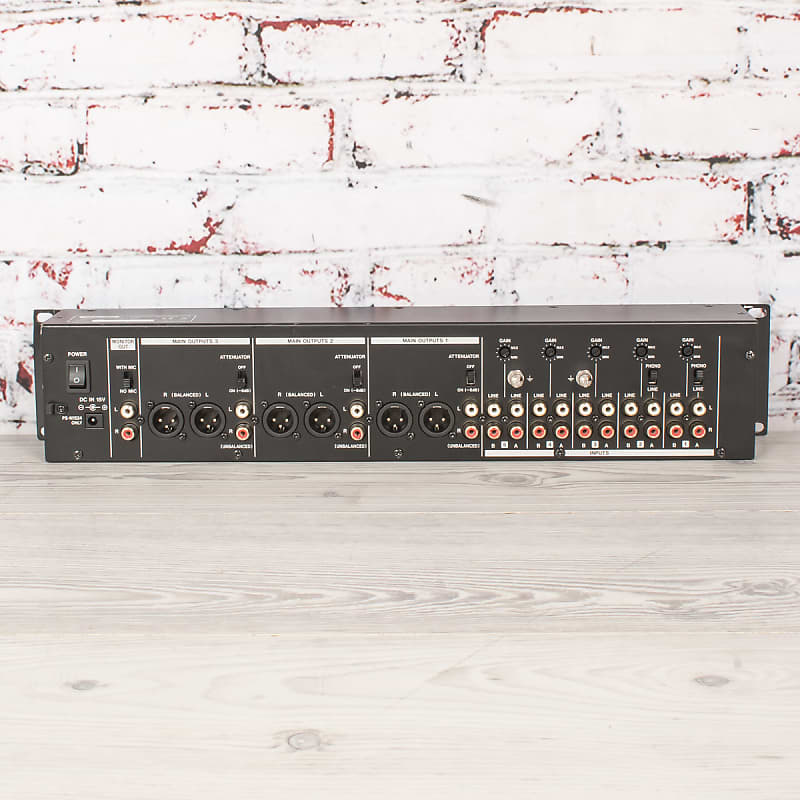 Tascam MZ-223 2U Rack Line Mixer x0208 (USED) | Reverb