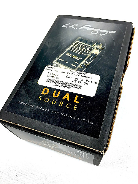 LR Baggs Element Dual Source - Acoustic Guitar Pickup | Reverb