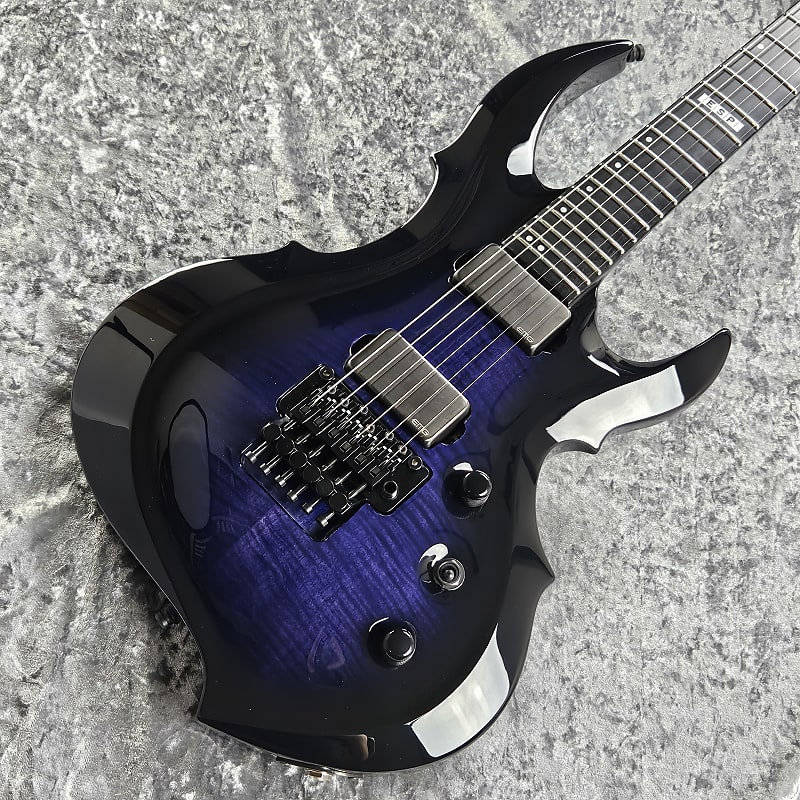 ESP E-II FRX FM Reindeer Blue [Made in Japan!!] | Reverb Canada