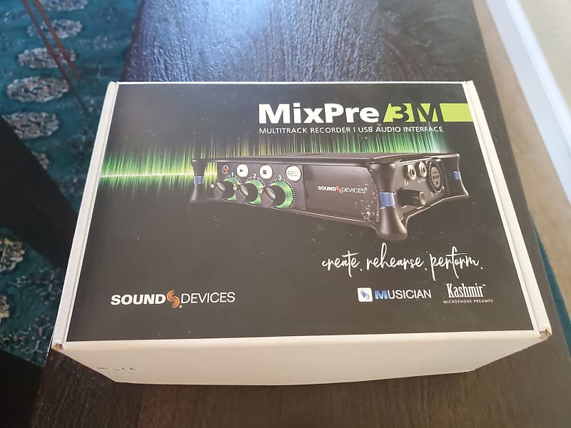 Sound Devices MixPre-3M field recorder 2018-2020 - Black | Reverb