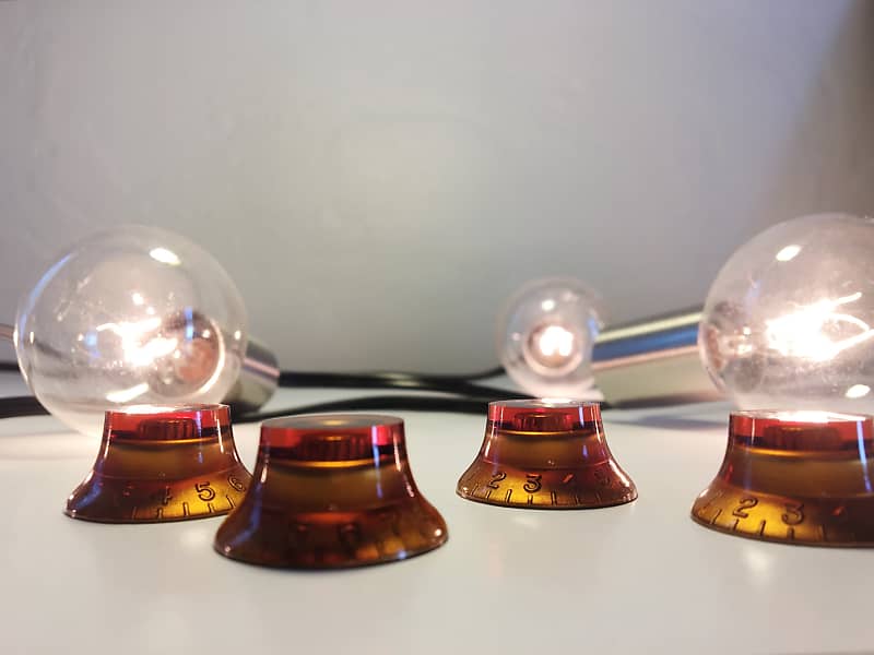 Gibson Style Amber Bell knobs (4) | Reverb