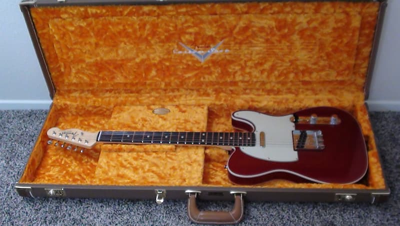 Fender Custom Shop 60's Custom Telecaster NOS 2021 - Red | Reverb