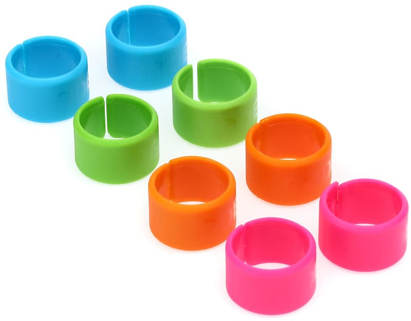 Rode XLR-ID Set of Eight Colored XLR Rings | Reverb