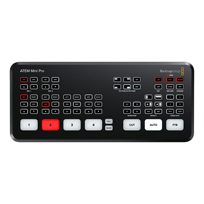 Blackmagic Design ATEM Mini Pro Live Stream Switcher - Open | Reverb