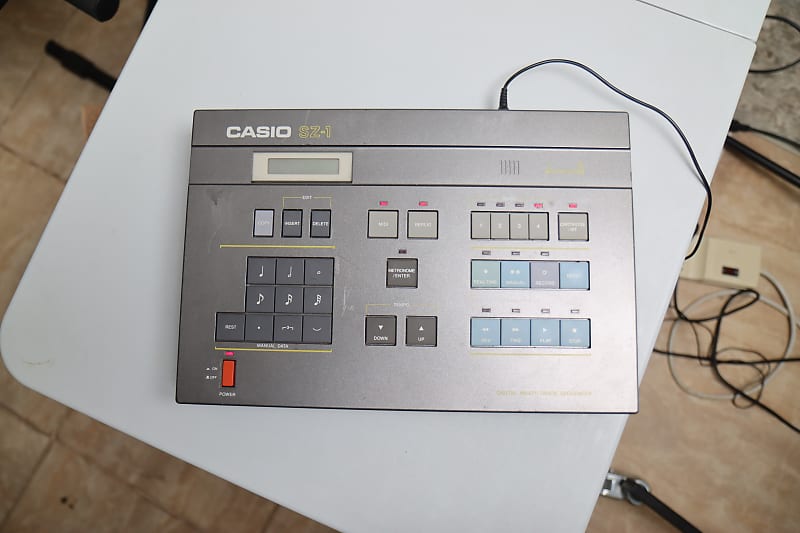 Casio SZ-1 vintage digital sequencer 1985 - Grey | Reverb