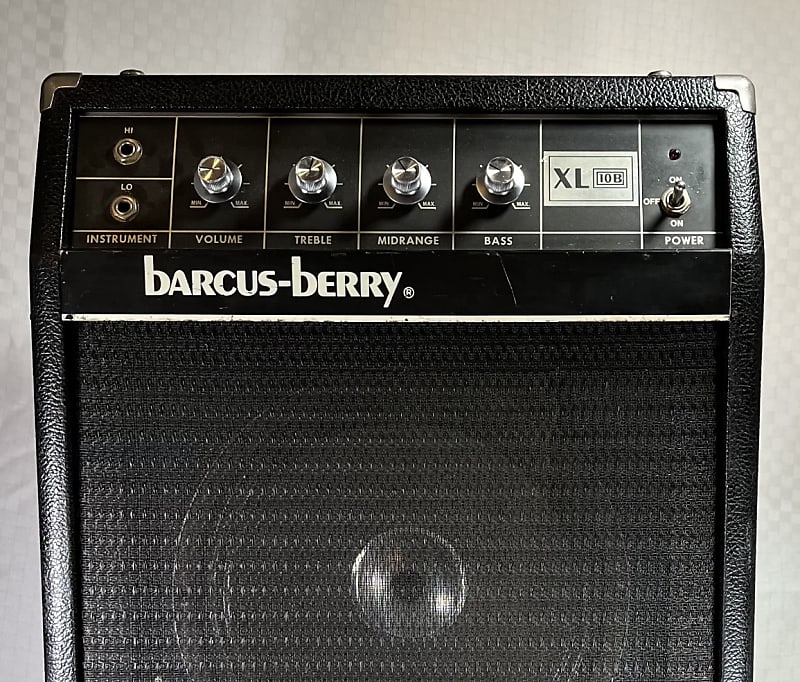 Super Rare Barcus Berry XL 10B Bass Amp Combo / See Video | Reverb