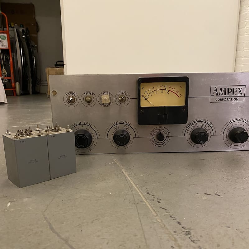AMPEX 350 Electronics (UTC TRANSFORMERS) - METER WORKING | Reverb