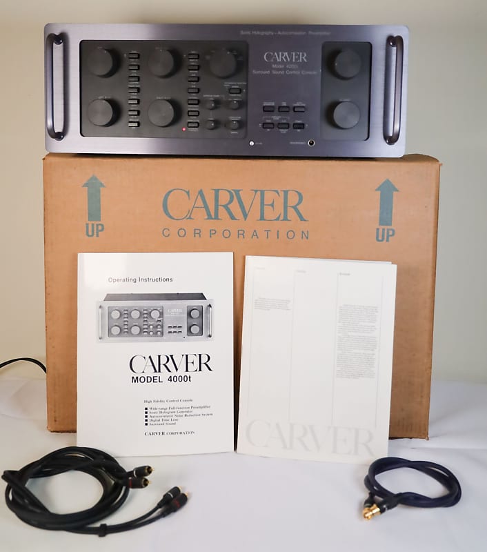 Carver 4000t , m-1.5t, tx-11a. 1990's - Black | Reverb