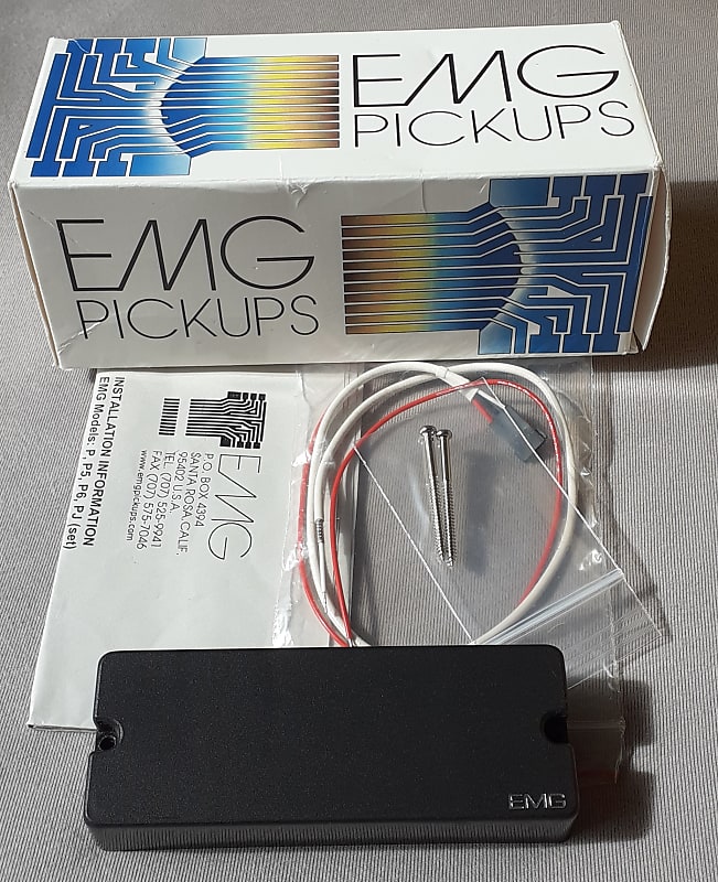 EMG 40J 5-String Bass, Old Logo Soapbar Pickup | Reverb Deutschland