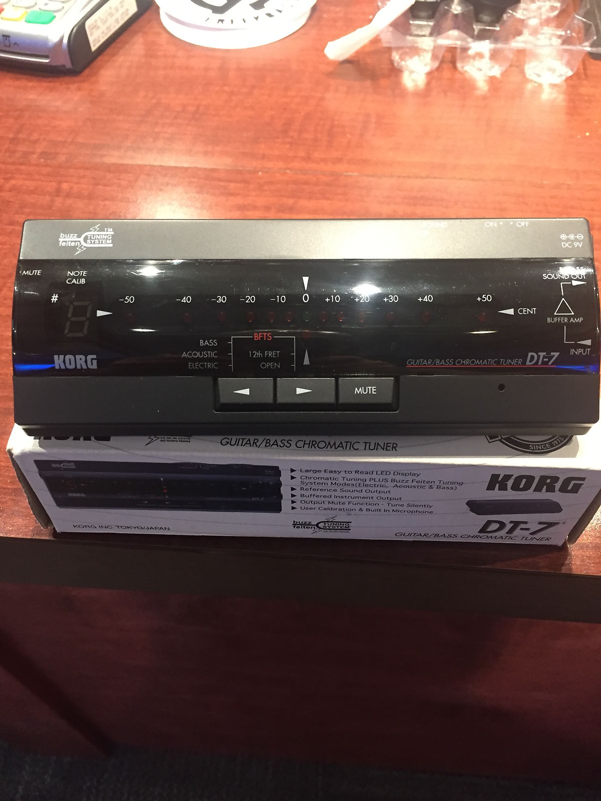 Korg DT-7 Guitar / Bass Chromatic Tuner | Reverb Australia
