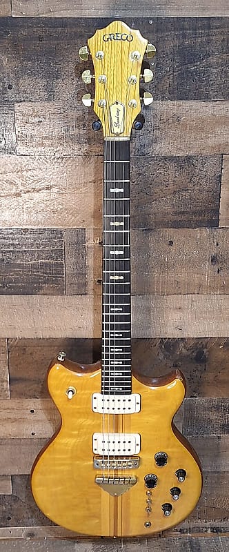 1978 Greco GO-1200 Speed Way Vintage Neck Through W/OHSC | Reverb