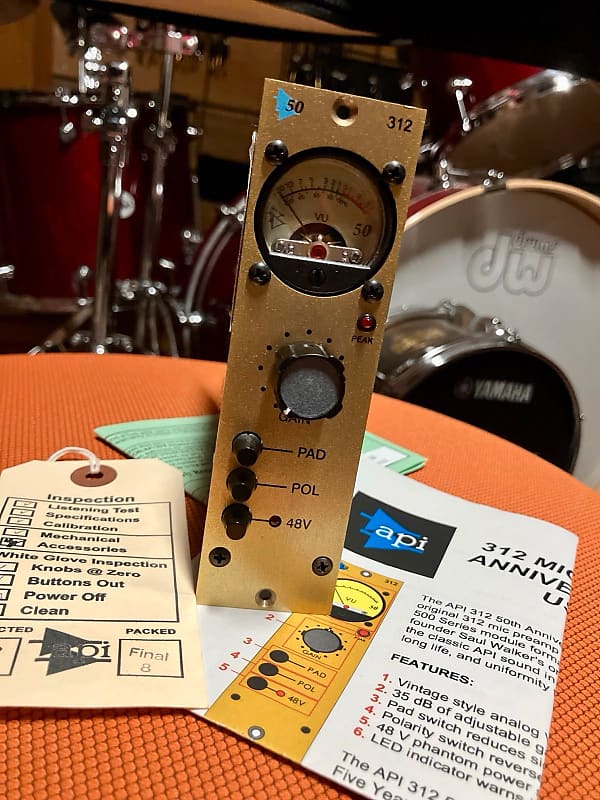 API 312 Limited Edition 50th Anniversary 2019 - Gold | Reverb
