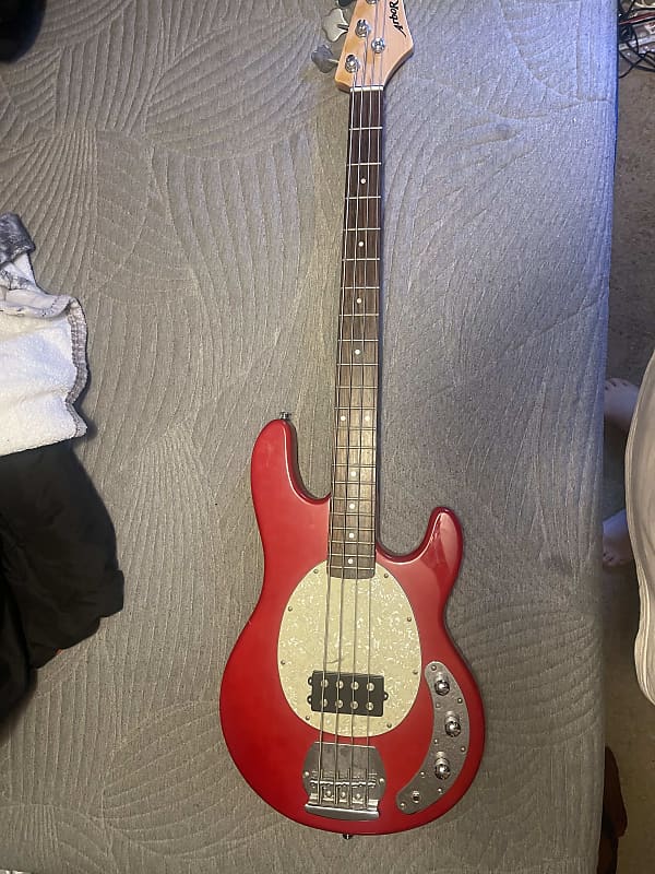 Arbor stingray mid-90s - worn cherry red | Reverb