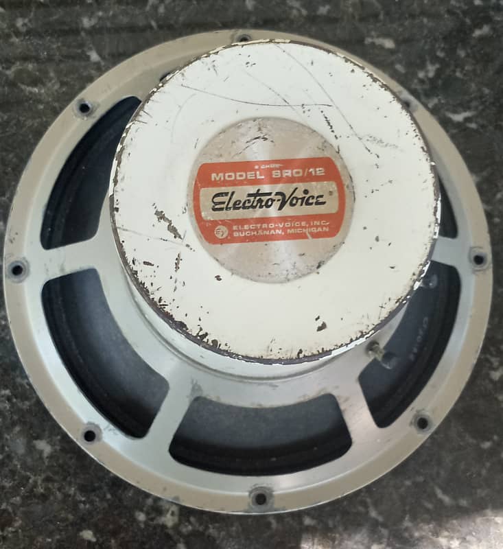 Vintage Made In USA Electro-Voice Model Sro/12 Alnico Guitar | Reverb