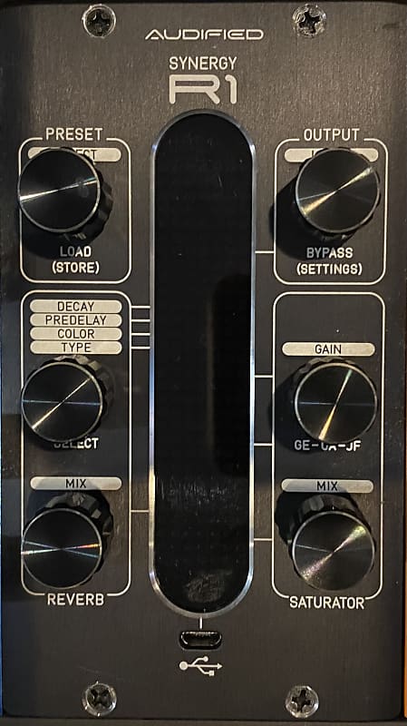 Audified Synergy R1 500 Series Reverb and Saturation | Reverb
