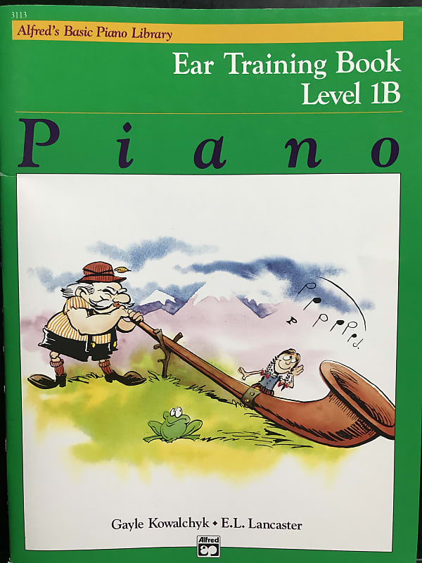Alfred’s Basic Piano Library Ear Training Book Level 1B 3113 | Reverb