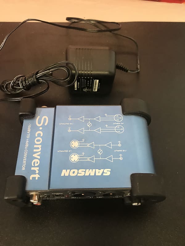 Samson S-Convert S Class Mini -10 to +4dB Audio Converter | Reverb UK