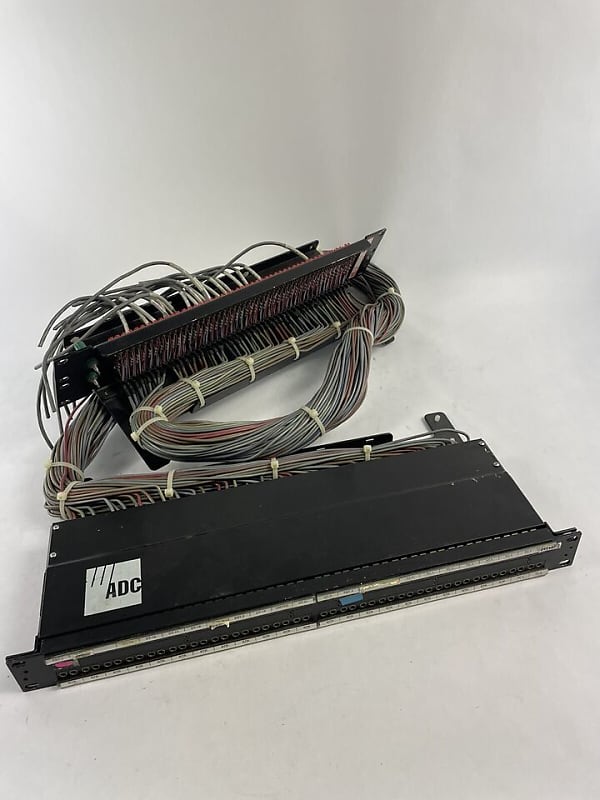 Bantam TT ADC 96 patchbay connected to ADC UP-96NMKII PPC | Reverb