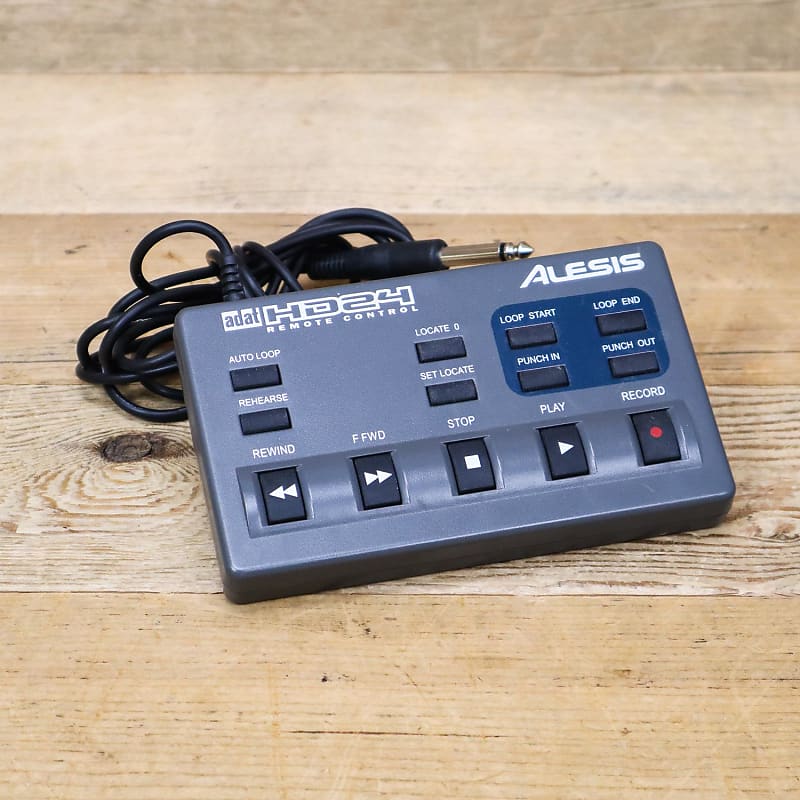 Alesis HD24 Remote Control for HD24 and HD24XR ADAT Recorders | Reverb