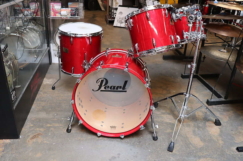 Pearl Masters Studio Birch Shells Drum Kit Set 22/16/14/12" | Reverb