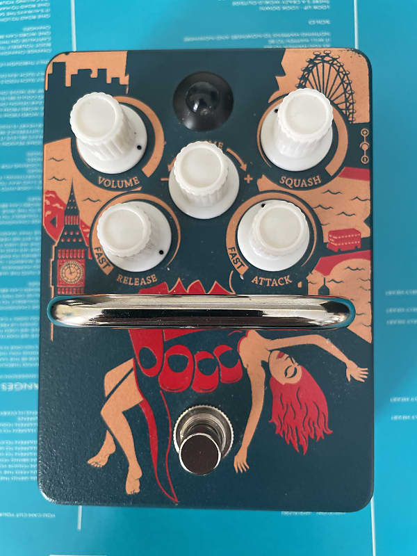 Orange Kongpressor Analog Class A Compressor Pedal | Reverb