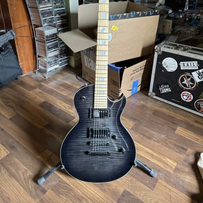 ESP Eclipse Custom shop 2003 - Translucent Black | Reverb