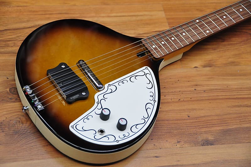Danelectro Baby Sitar Brown Burst | Reverb