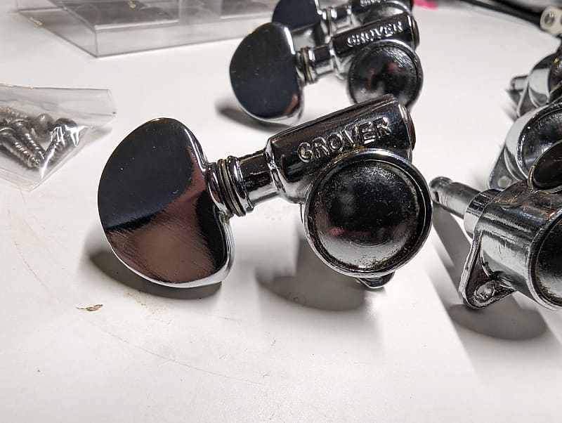 Grover Vintage Rotomatic Made in USA 1970's - Chrome | Reverb