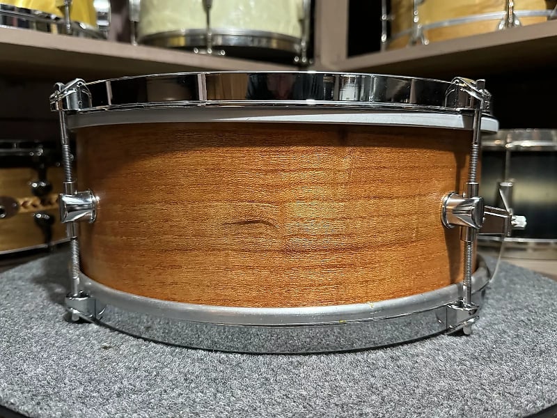 Custom Built Solid Shell 4 lug Snare Drum | Reverb