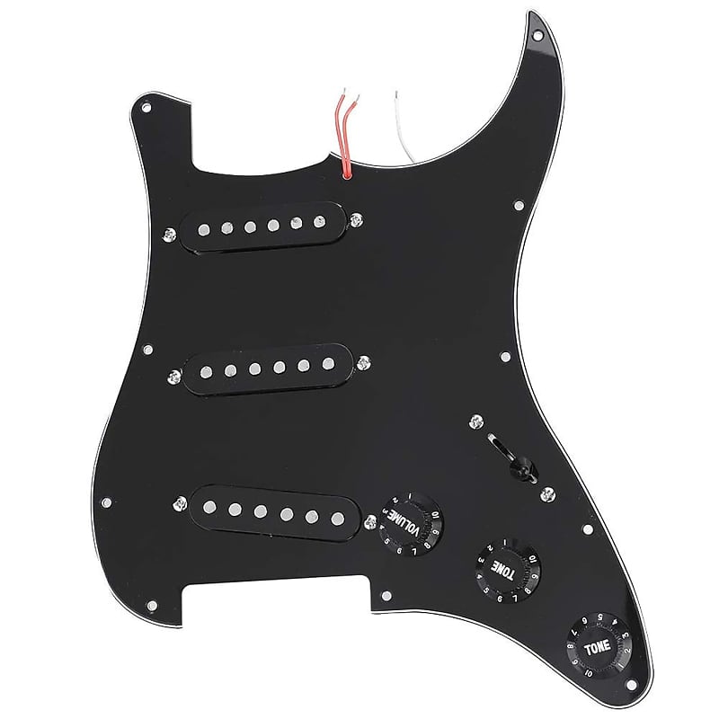 Diy Electric Guitar Kits, Pickguard Back Cover Bridge System | Reverb