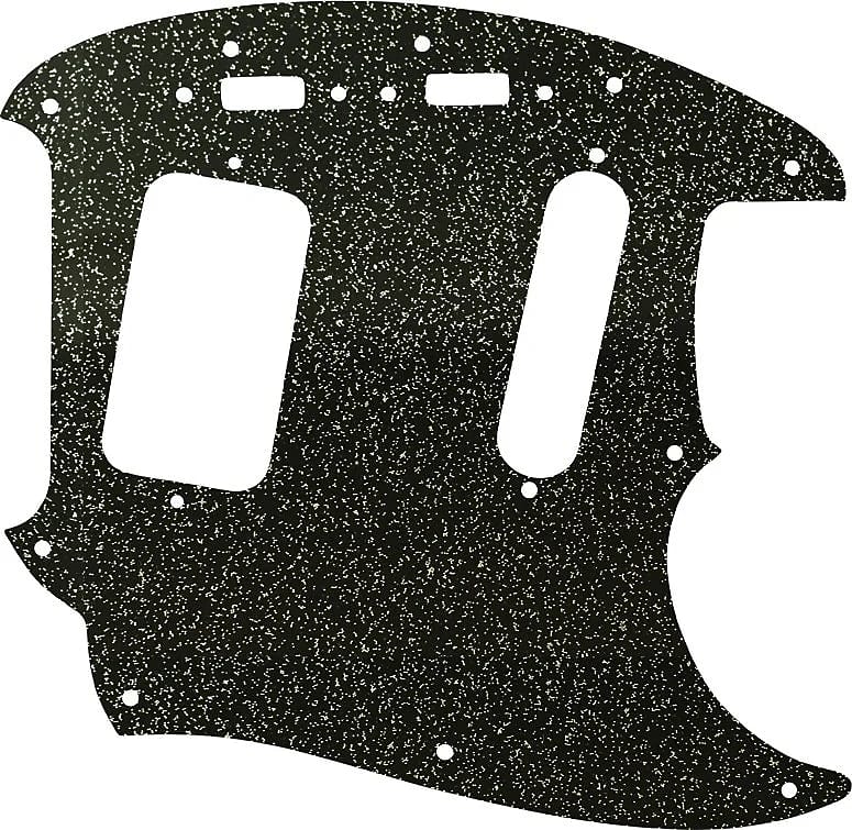 WD Custom Pickguard For Fender 1990's Jag-Stang #60BS Black | Reverb