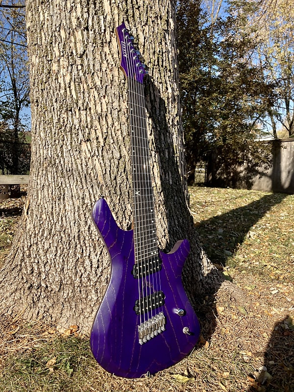 Kiesel Vanquish 7 string 2018 Raw tone purple | Reverb