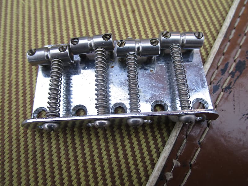 Fender Precision-Jazz Bass Bridge 1968-72 Original Clean FREE | Reverb