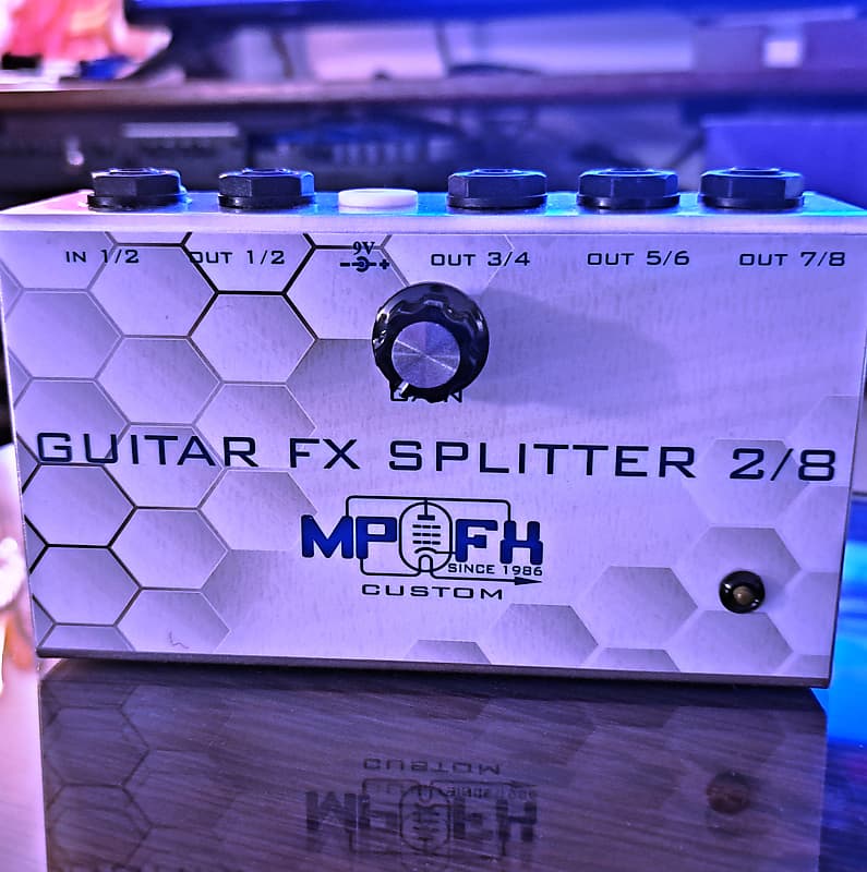 MP Custom FX 2 Inputs 8 Outputs Guitar and Bass FX Splitter | Reverb