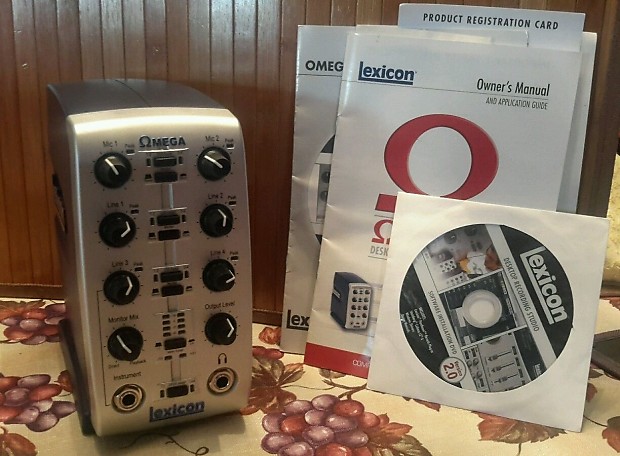 Lexicon Omega USB Desktop Recording Workstation with Manual | Reverb
