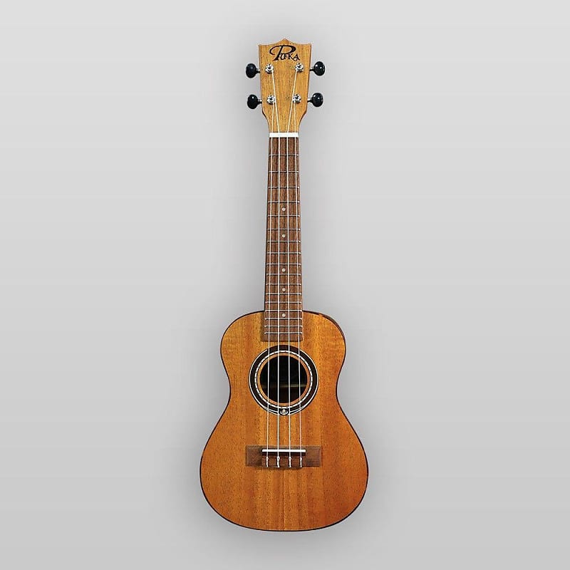 Puka Model PK-PES Peace Rosette Natural Satin Finish Soprano | Reverb