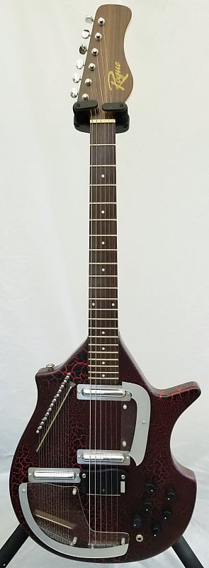 Rogue Electric Sitar 2007 Red/ Crackle | Reverb