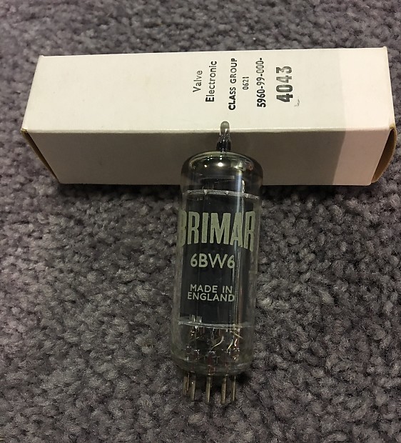 Brimar-6BW6/CV4043 Valve Electronic Tube | Reverb
