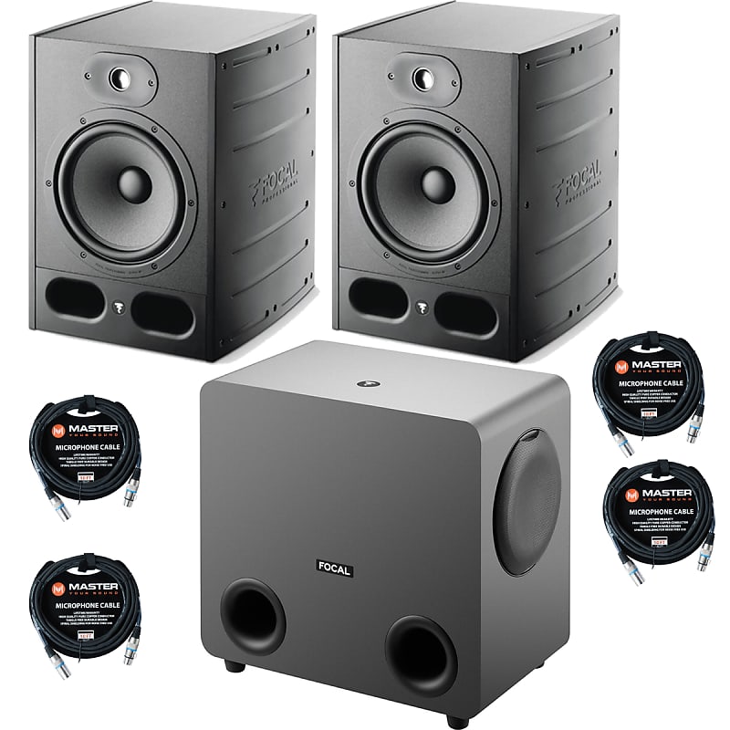 Focal Alpha 80 Evo 8" Powered Studio Monitor Speakers (Pair) | Reverb
