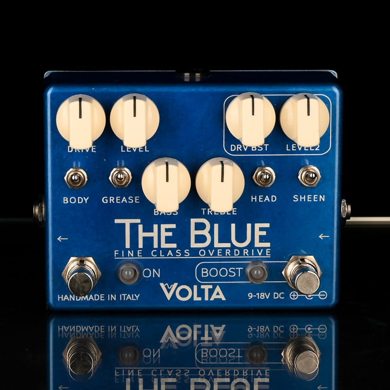 Used Volta Custom Electronics The Blue Overdrive with Boost | Reverb