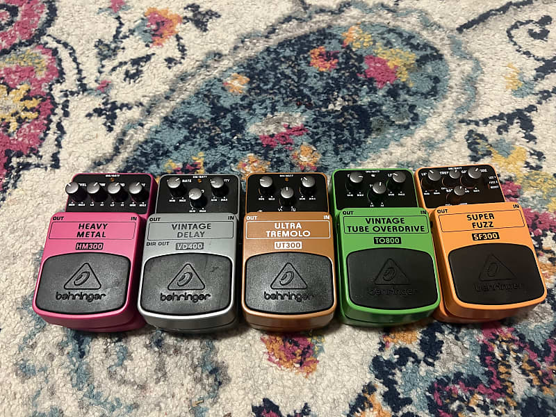 5 Behringer Pedals | Reverb