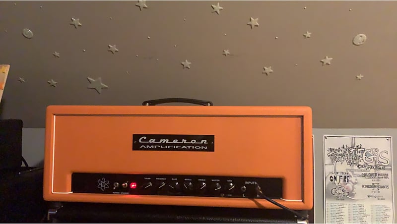 Cameron Atomica Orange tolex | Reverb